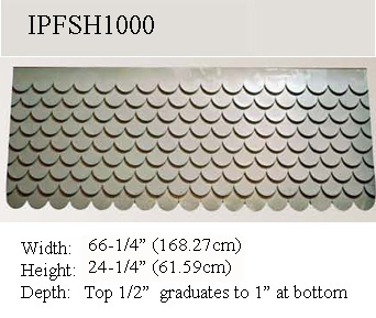 Fishscale siding for house gables, decoration that improve your ...