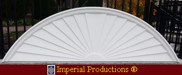 Sunburst Pediments for doors and windows, headers that improve your ...